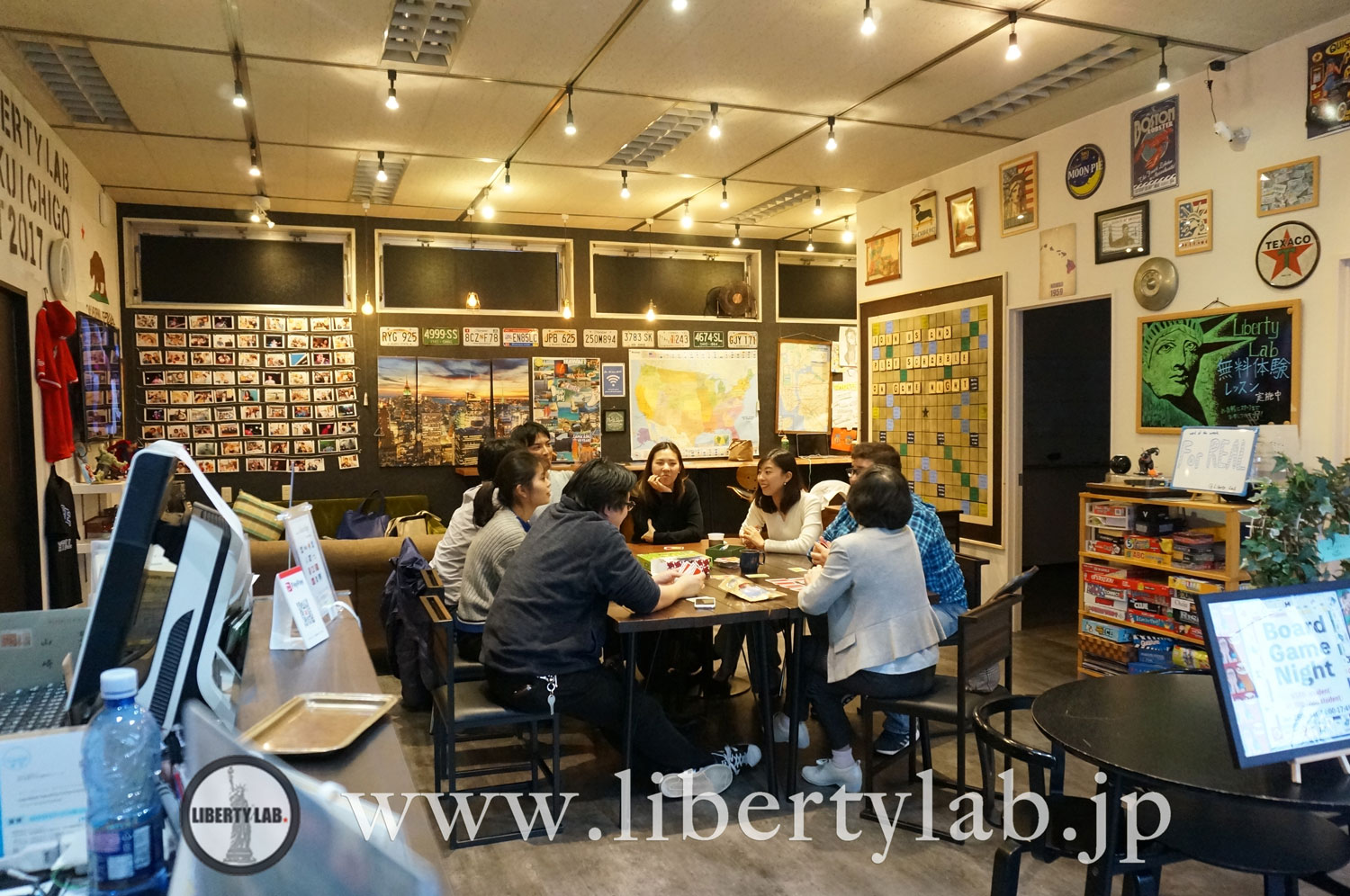 Board Game Night – LIBERTY LAB.